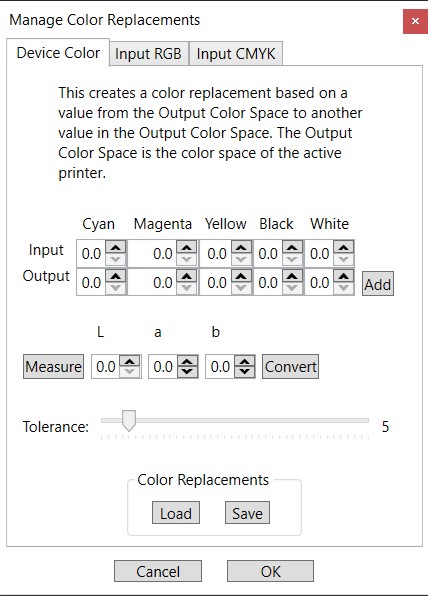 Color Replacements