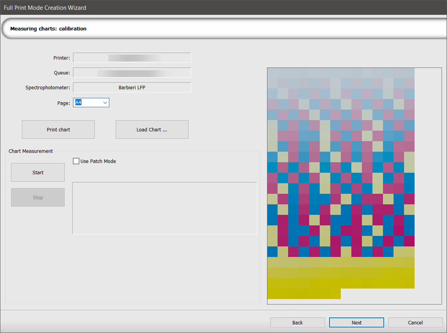 Printing, Loading, Measuring, and Verifying a Color Chart