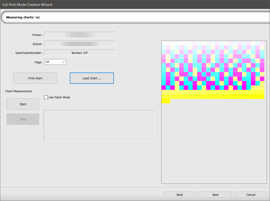 Printing, Loading, Measuring, and Verifying a Color Chart