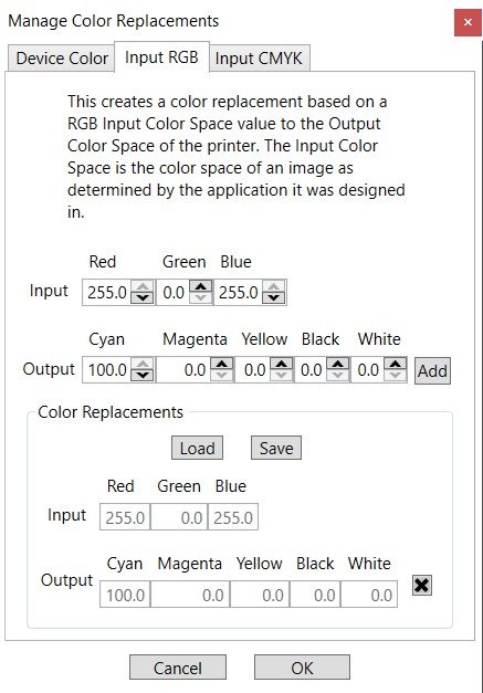 Color Replacements